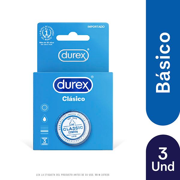 Condones Confianza Durex® Clásico | Durex®
